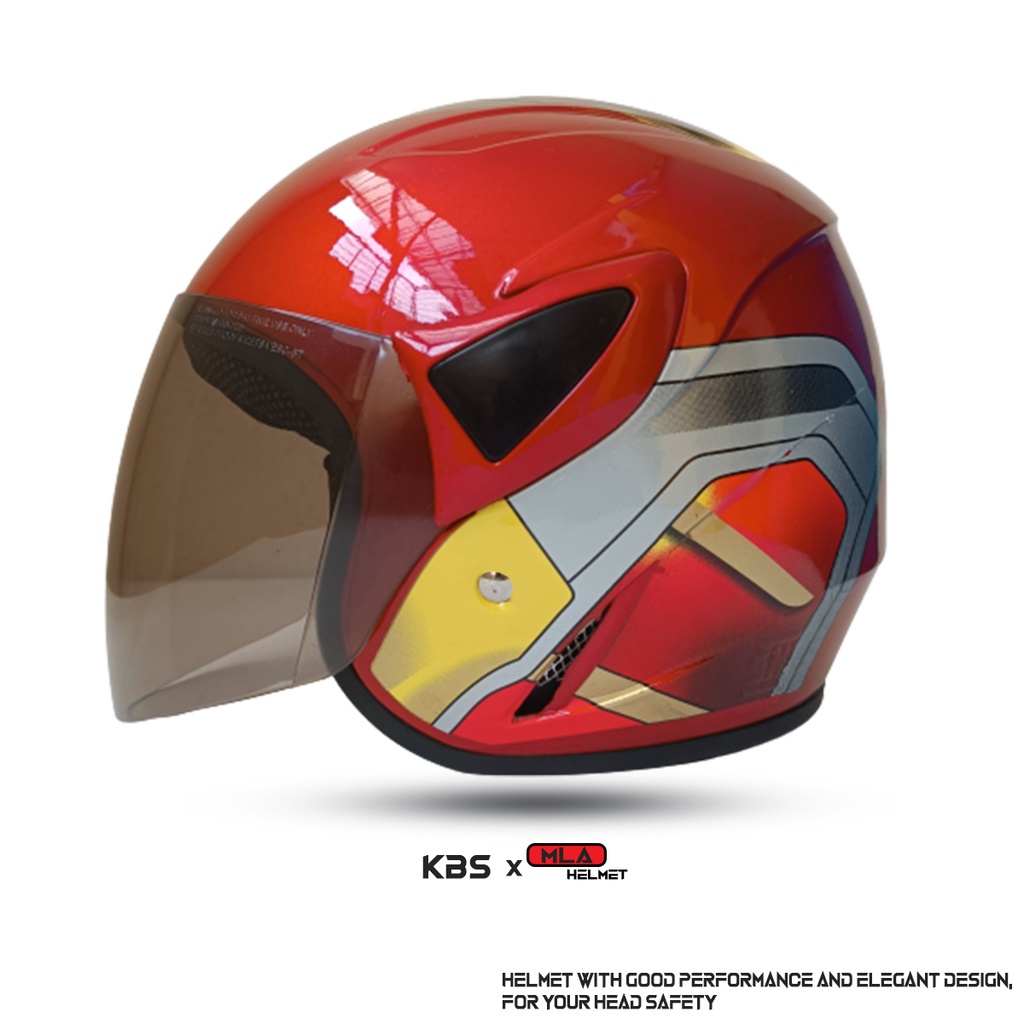 Jual HELM HALF FACE ANAK KOP KBS BATMAN UNTUK ANAK USIA 3-7 TAHUN ...