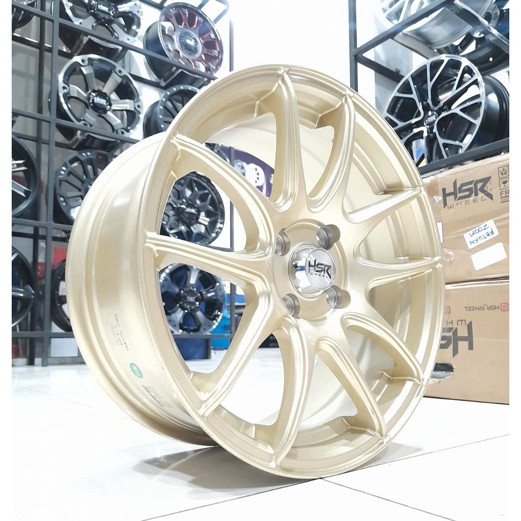 Jual Velg HSR KAMIKAZE Ring 16 Warna GOLD Buat Avanza Xenia Grand Livina Evalia dll | Shopee ...