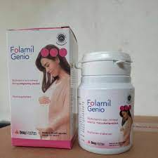 Jual Folamil Genio isi 30 - Soft Capsules - Suplemen Kehamilan isi 30 ...