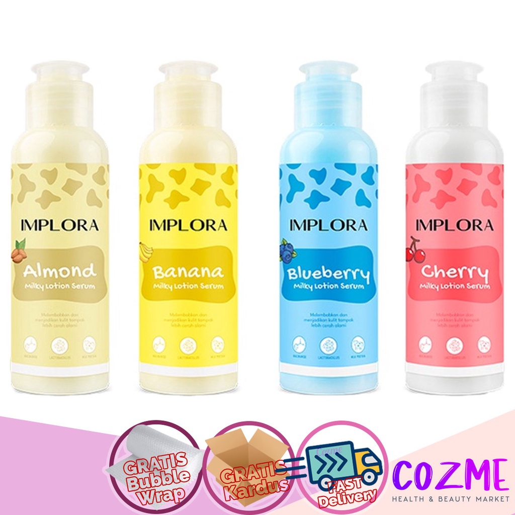 Jual IMPLORA Milky Body Lotion | Shopee Indonesia