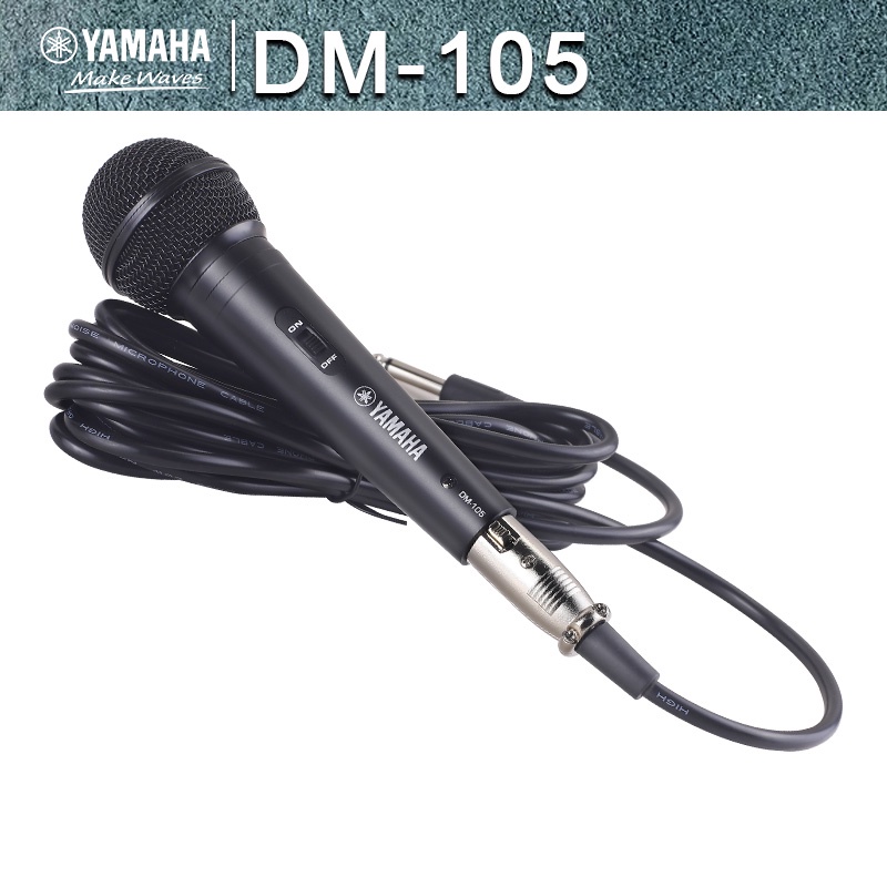 Jual yamaha/original DM-105,wired microphone,mic kabel,microphone kabel ...