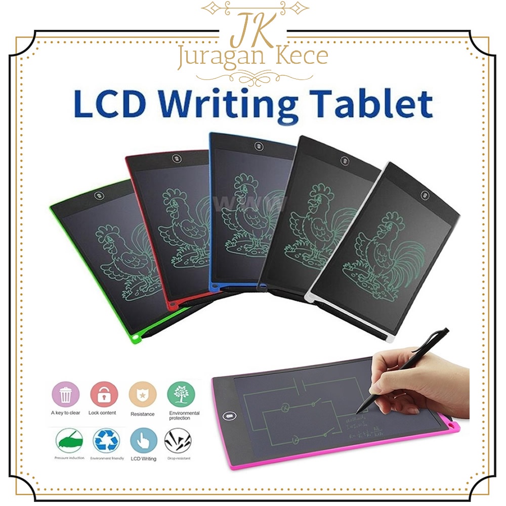 Jual Tablet Drawing LCD Papan Tulis Gambar 8,5 Inch Writing Pads Magic ...