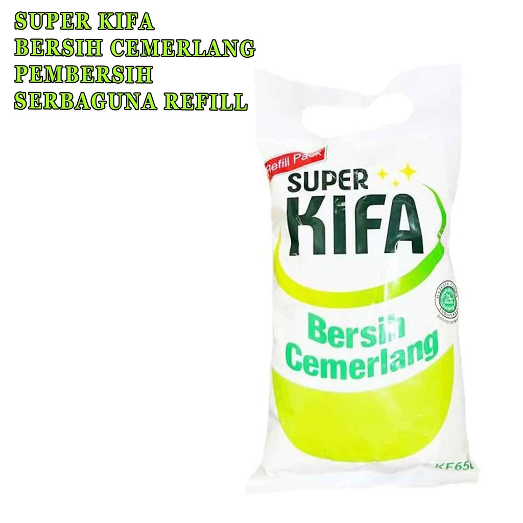 Jual Pembersih Serbaguna* Super Kifa* Pembersih Bubuk* Refill & Botol ...