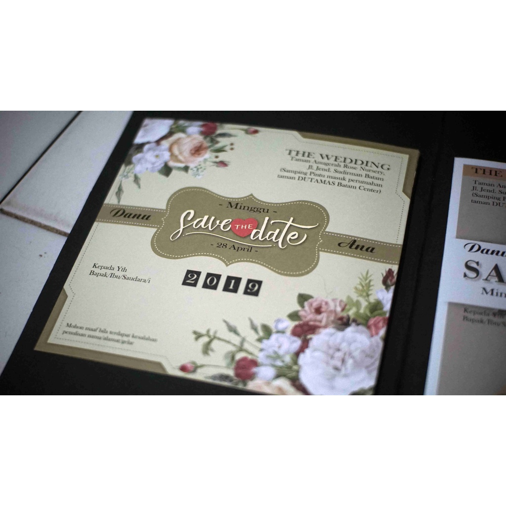 Jual Undangan Pernikahan Soft Cover, Free Plastik & Tempelan Nama ...