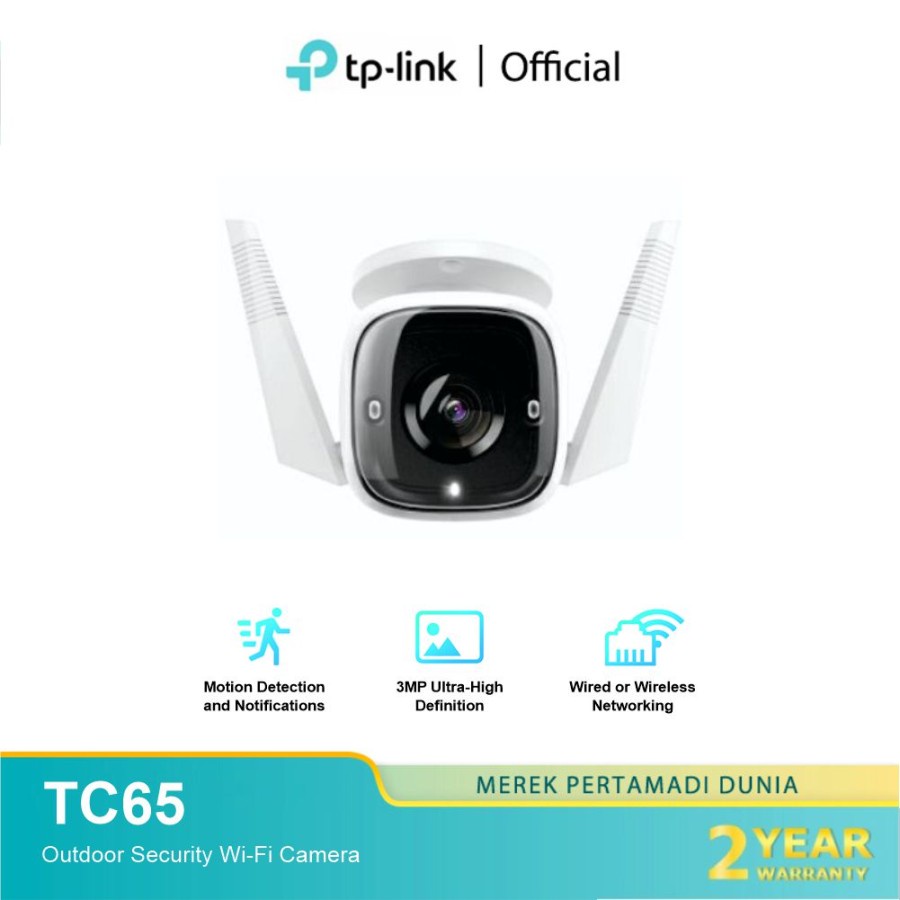 Jual TP-link Tapo TC65 Outdoor Security Wi-Fi Camera Voice Control ...