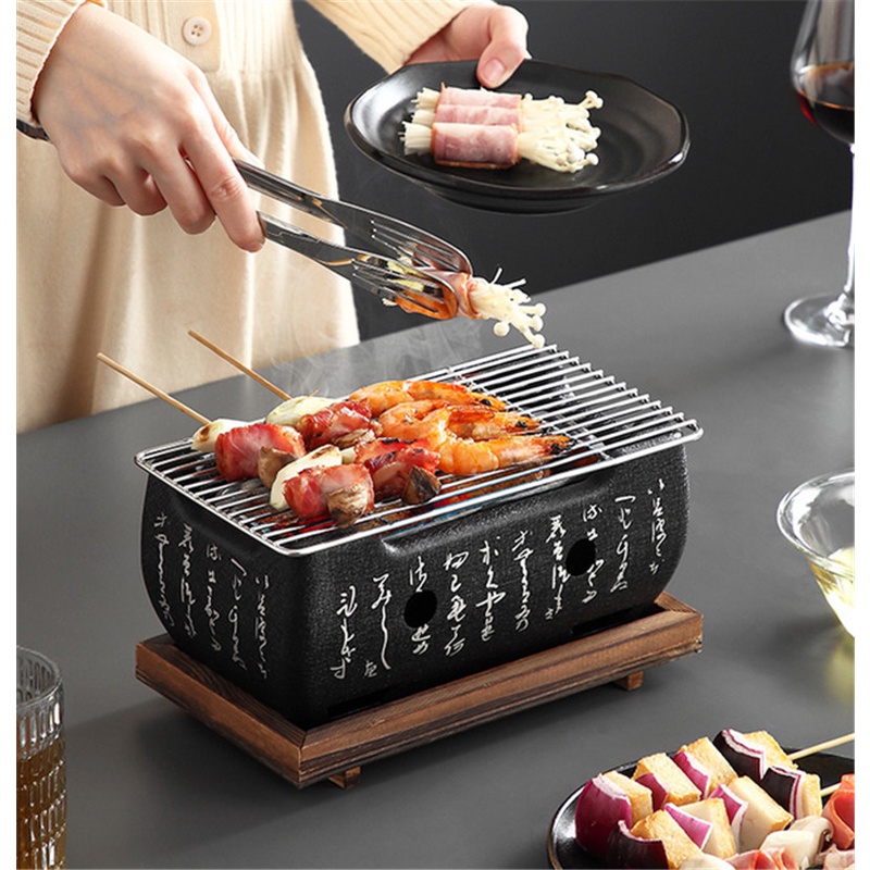 Jual japanese BBQ steak grill carbon charcoal stove / panggangan arang ...