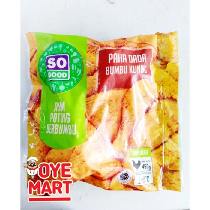 Jual SO GOOD AYAM POTONG PAHA DAN DADA BUMBU KUNING 450GR/DAGING AYAM ...
