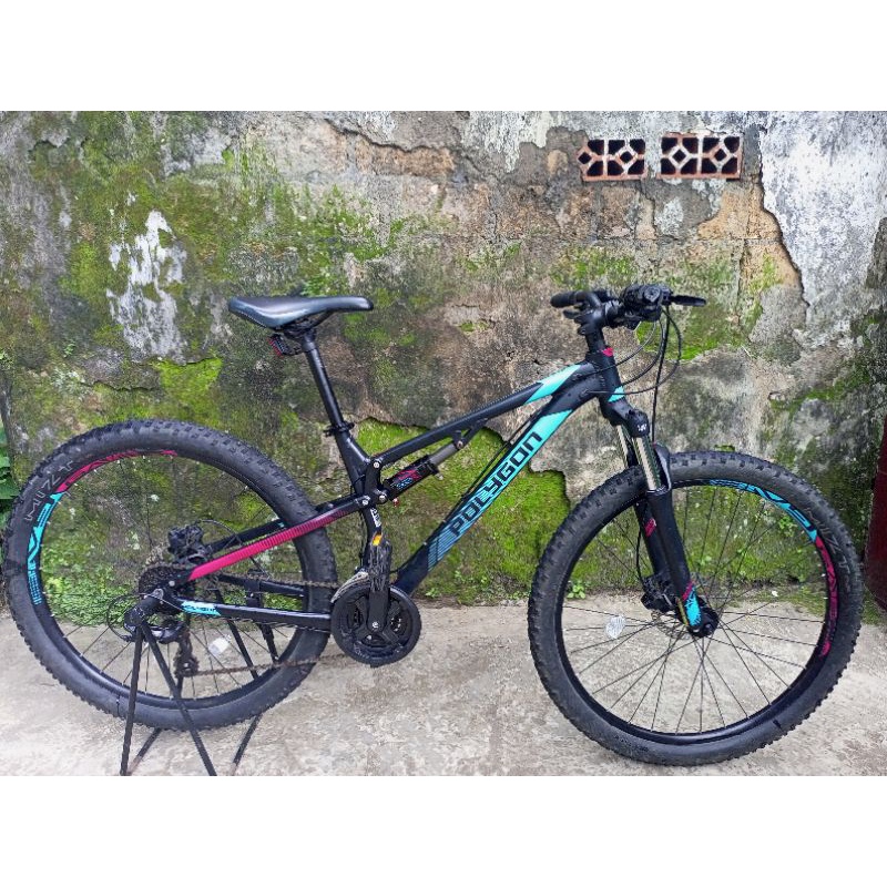 Jual sepeda mtb fullsus polygon rayz 3 ukuran 27.5 | Shopee Indonesia