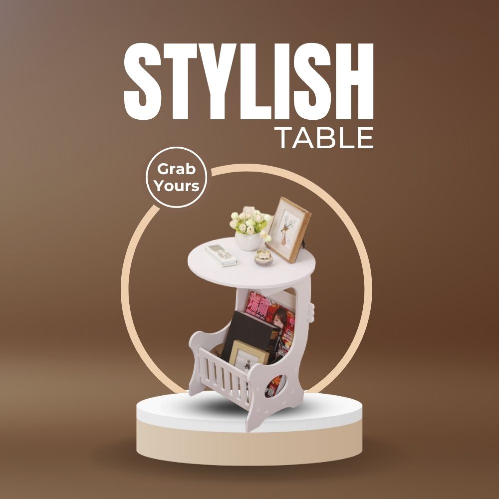 Jual Meja | Meja kecil kamar | Meja kamar - Meja bulat & kotak WPC size ...