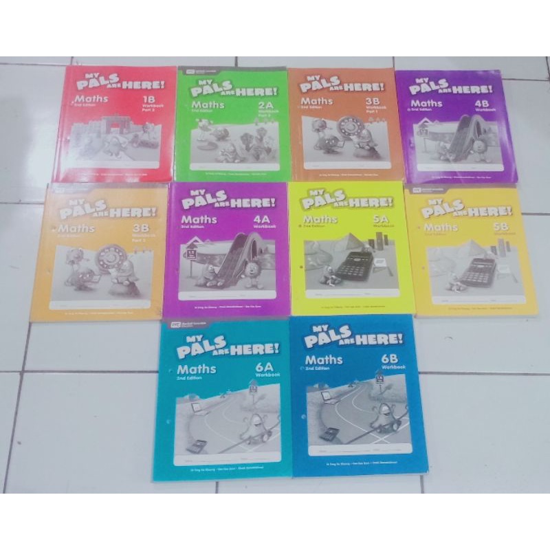 Jual MY PALS ARE HERE! Maths Workbook 123456 AB 2nd Edition. | Shopee ...