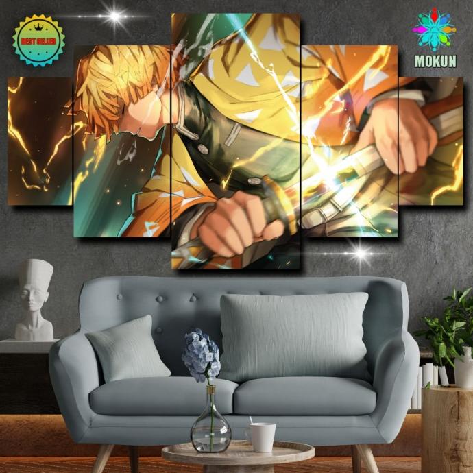 Jual Hiasan dinding poster kayu sambung Demon Slayer Zenitsu | Shopee ... Jual Hiasan dinding poster kayu sambung Demon Slayer Zenitsu | Shopee ...