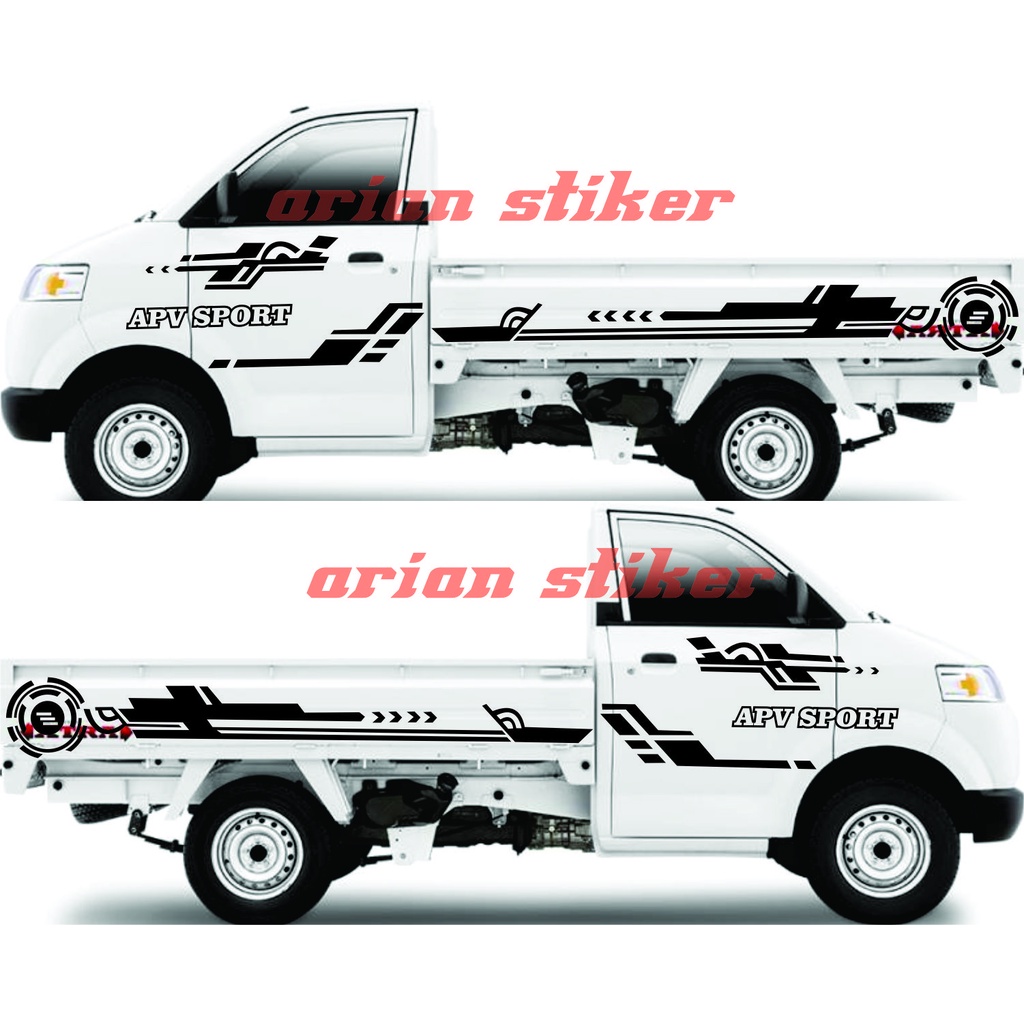Jual Stiker Cutting Mobil Pickup Apv Stiker APV SPORT Stiker Pick Up ...