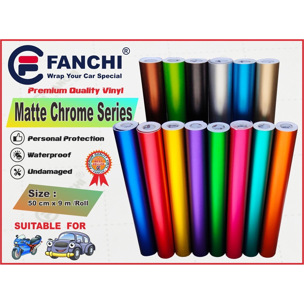 Jual Sticker metalic matt Derek / Fanchi 152cm (rol) | Shopee Indonesia