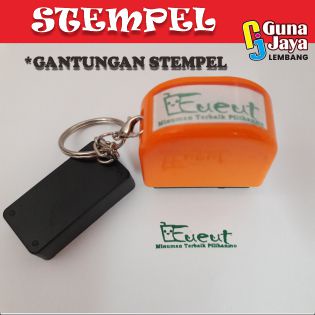 Jual Gantungan Stempel Flash Nama Dokter Perawat Nomor Telpon / Stempel ...