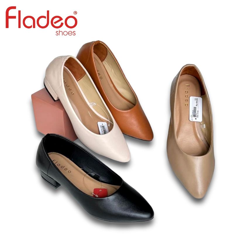 Jual Sepatu wanita dewasa - sepatu hak 3 cm fladeo original matahari ...