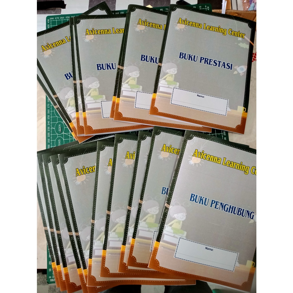 Jual CETAK BUKU REKAPAN CUSTOM BUKU CATATAN BUKU PENGHUBUNG BUKU ...