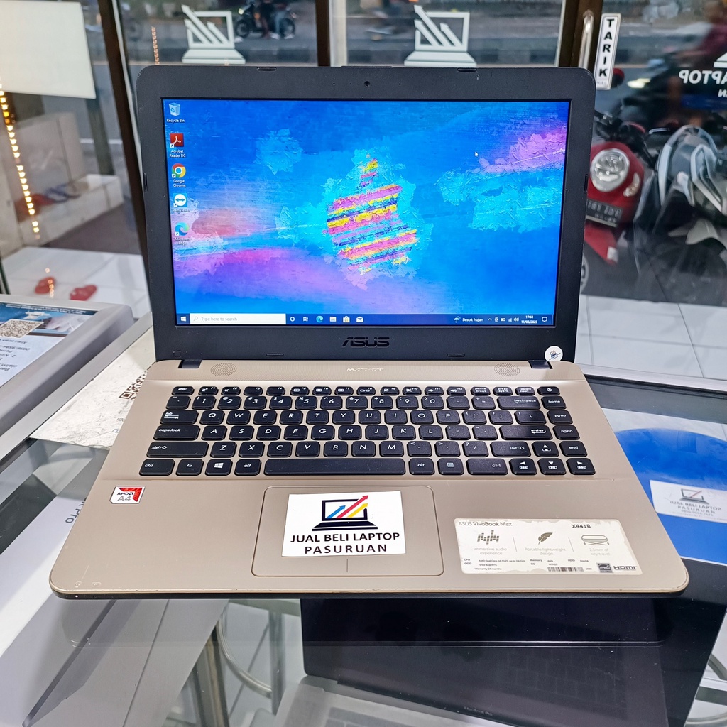 Jual ASUS Vivobook X441BA (AMD A4-9125, ram 4gb, SSD 128gb) | Shopee ...
