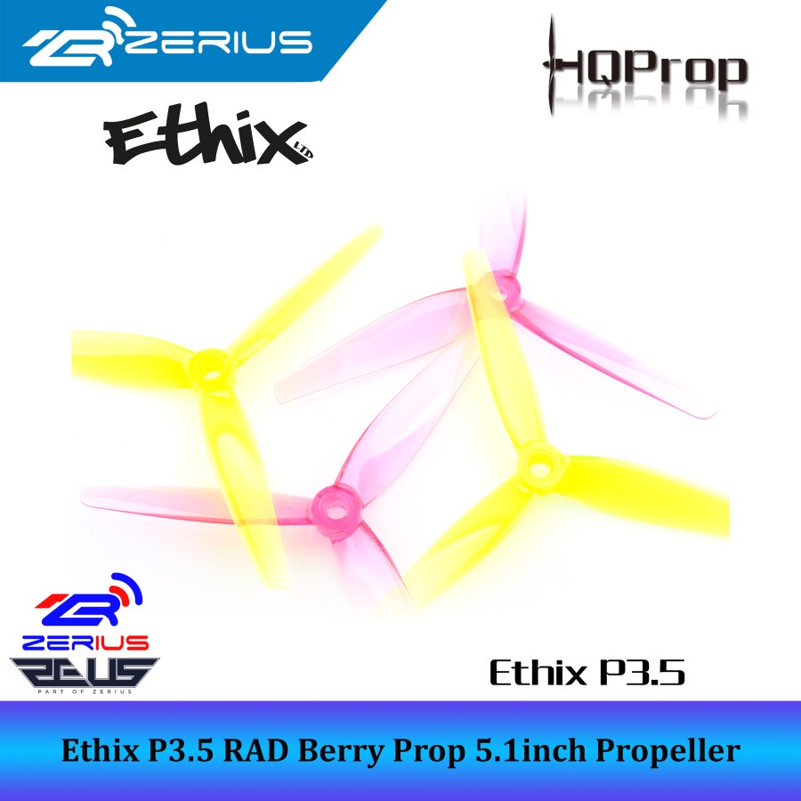 Jual Ethix P3.5 RAD Berry Prop 5.1x3.5x3 5.1inch Propeller HQ Prop | Shopee Indonesia