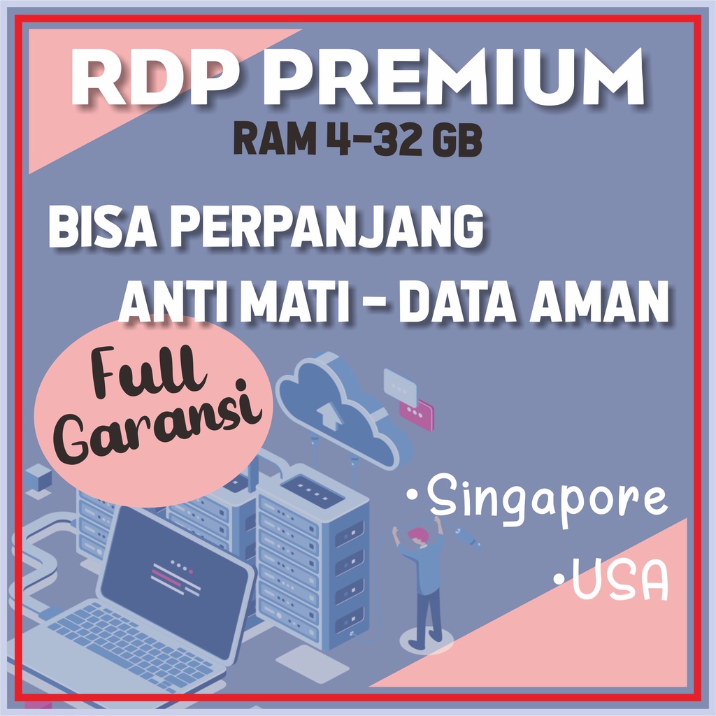 Jual RDP Full Admin Full Garansi Bisa Diperpanjang Selamanya | Shopee ...