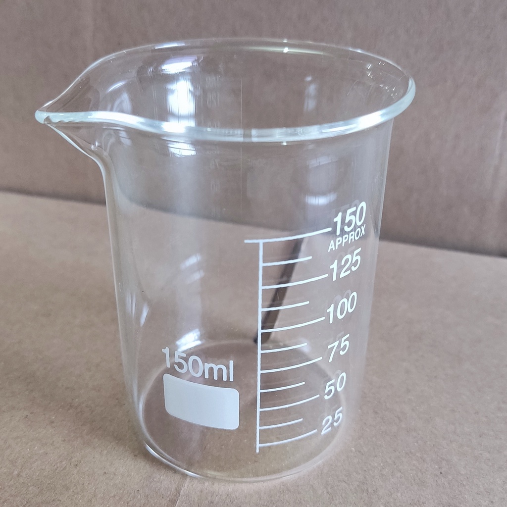 Jual Beaker glass 150mL kaca Low Form Gelas Kimia | Shopee Indonesia