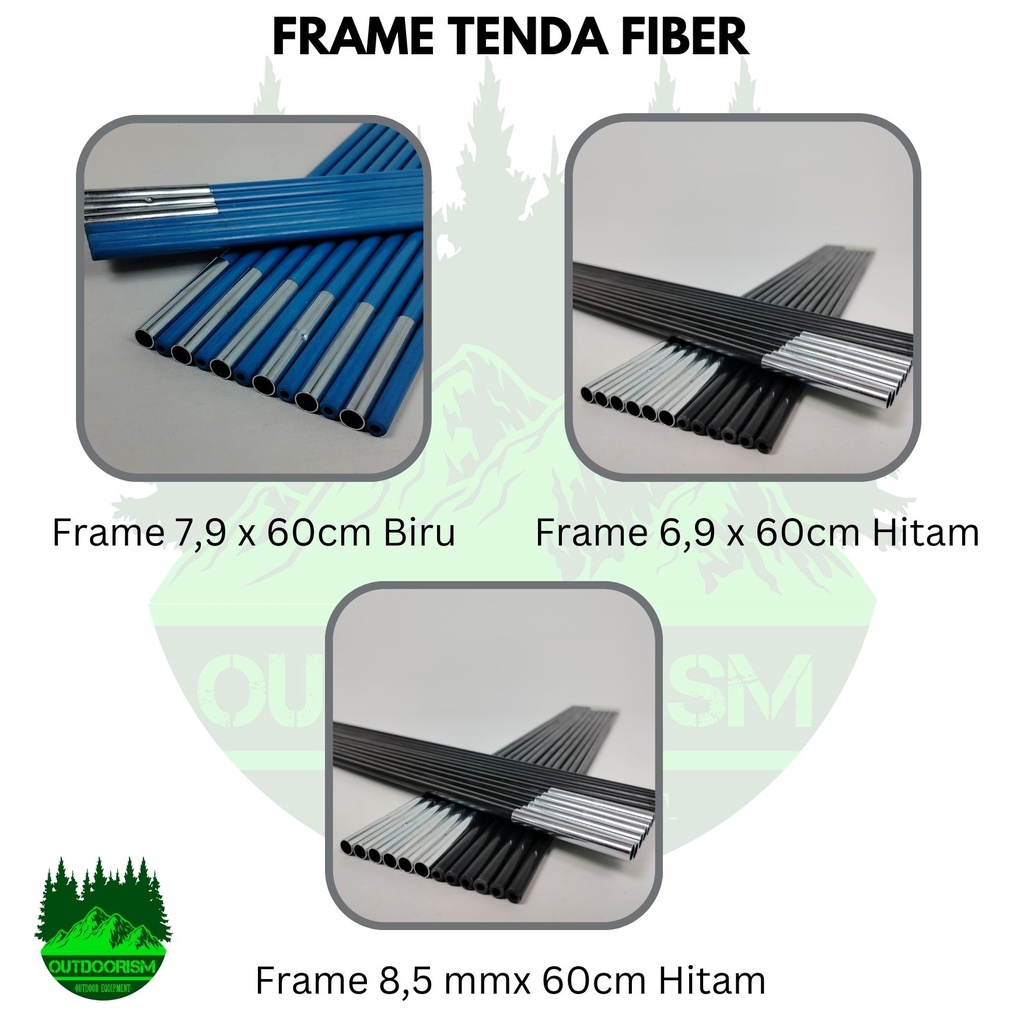 Jual Frame Alumunium Murah | Frame Tenda Alloy | Frame Fiber Great ...