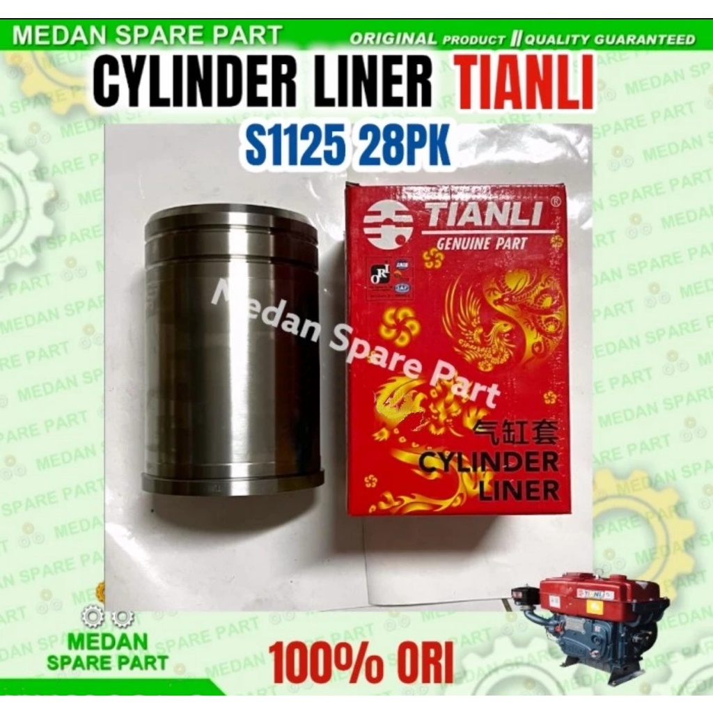 Jual S1125 Tianli cylinder liner foring boring mesin diesel Tianli ...
