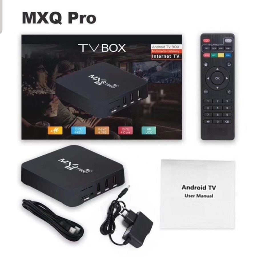 Jual COD TV MXQ PRO 5G 4K FLECO Smart TV Box Android Ultra HD MXQ PRO 4K 5G | Shopee Indonesia