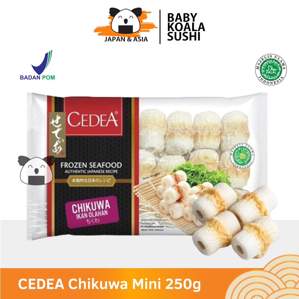 Jual CEDEA Chikuwa Mini Cikuwa 250 g Halal | Shabu Steamboat | Shopee ...