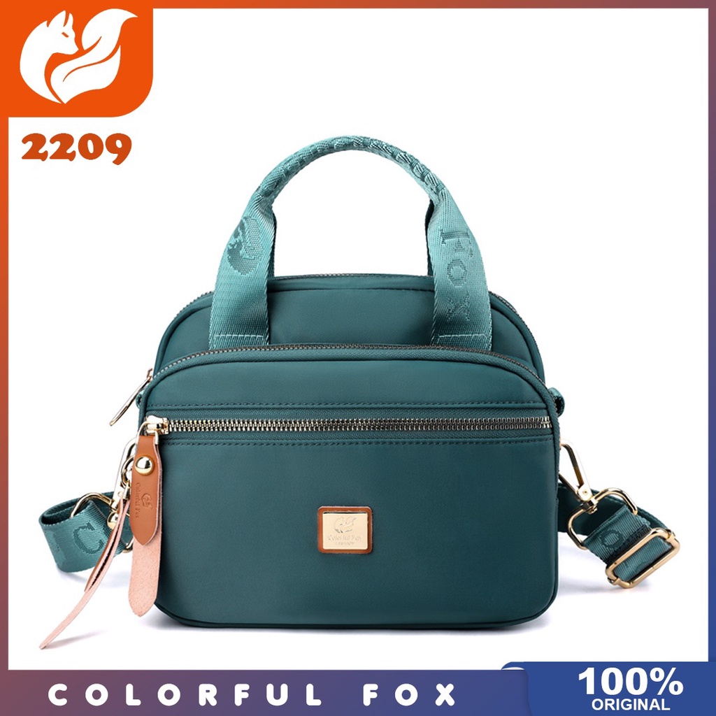 Jual Colorful fox ori - Tas selempang wanita colorful fox 2209 shoulder ...