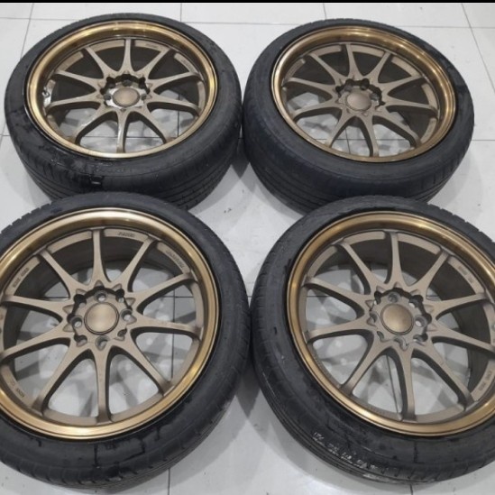 Jual VELG SEKEN CE28 RING 17X7,5 BAUT 4 PCD 4X100/4X114 ET40 + BAN 205 ...