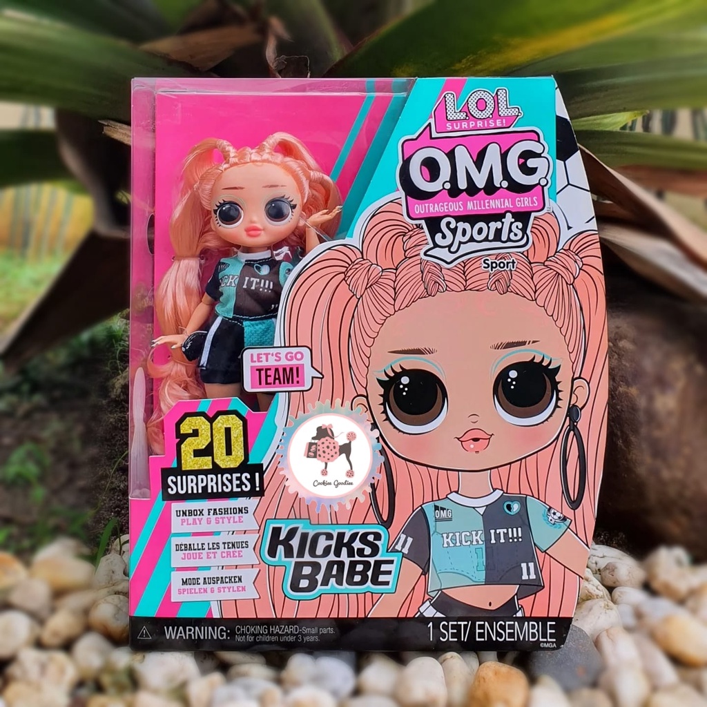 Jual LOL Surprise OMG Sports Fashion Doll - Kicks Babe | Shopee Indonesia