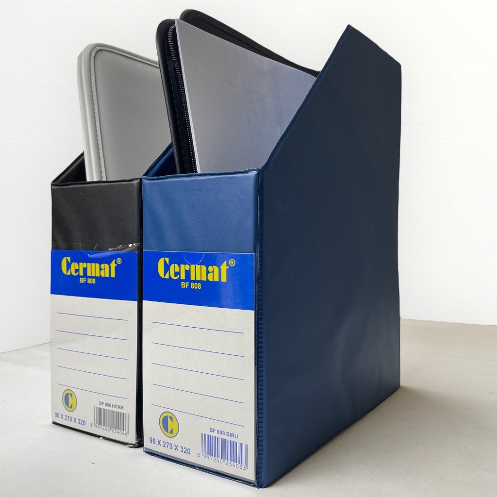 Jual Box File Slim 9 CM Cermat / Tempat Kertas Folio / Magazine File ...