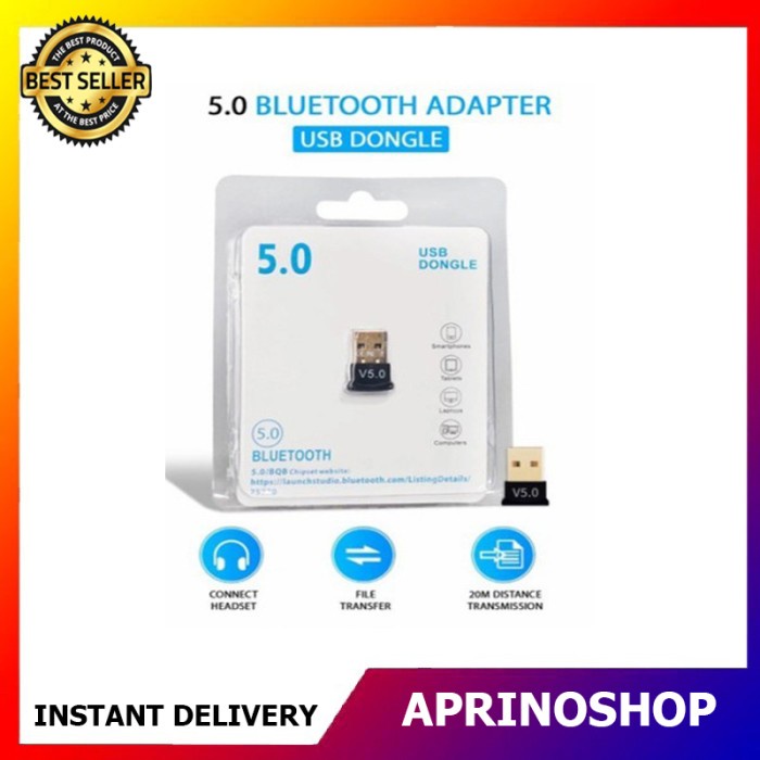 Jual USB Dongle Bluetooth 5.0 Receiver Adapter Mini | Shopee Indonesia