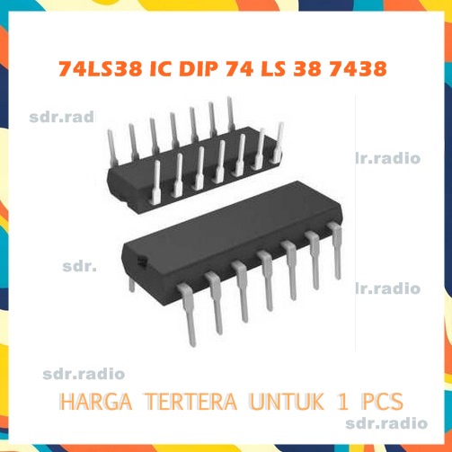 Jual IC 74LS38 IC DIP 74 LS 38 7438 | Shopee Indonesia
