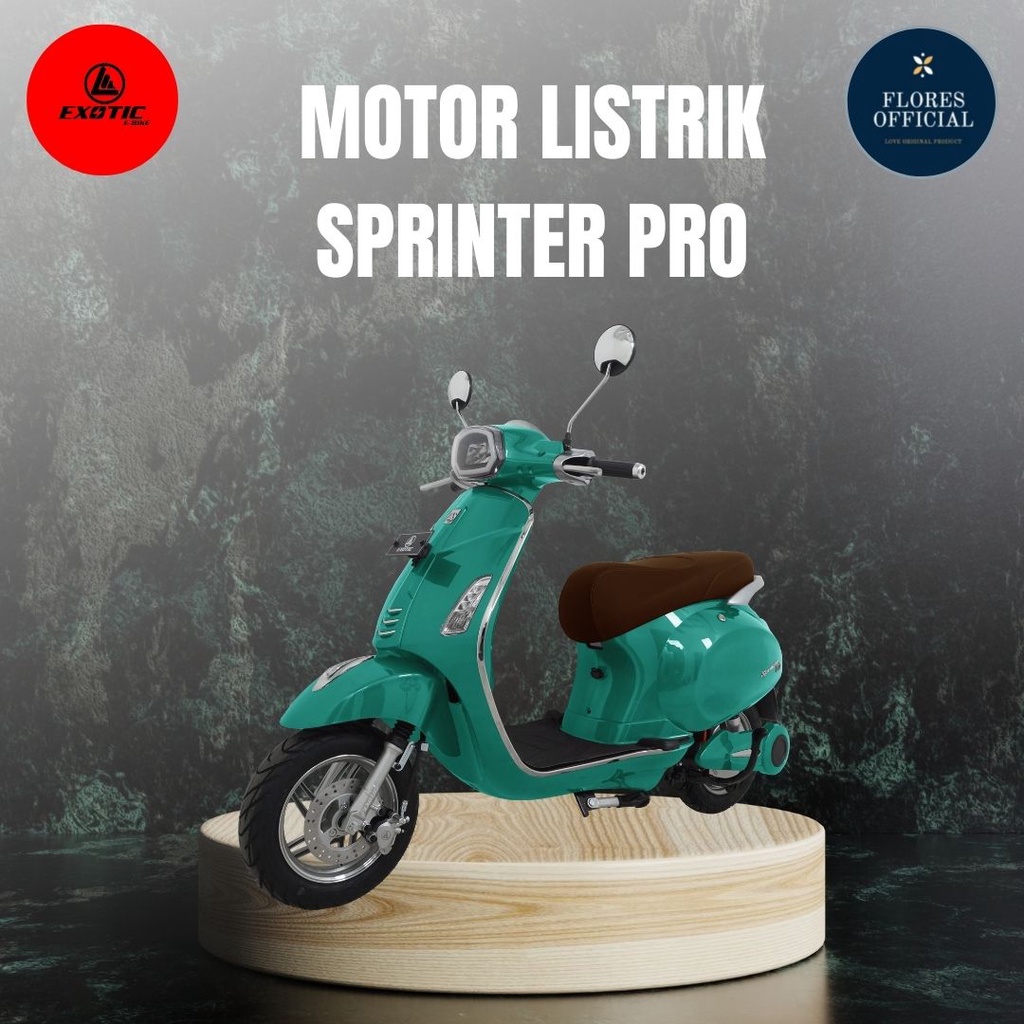 Jual Sepeda Motor Listrik Vespa Listrik Sprinter Pro Pacific Exotic ...