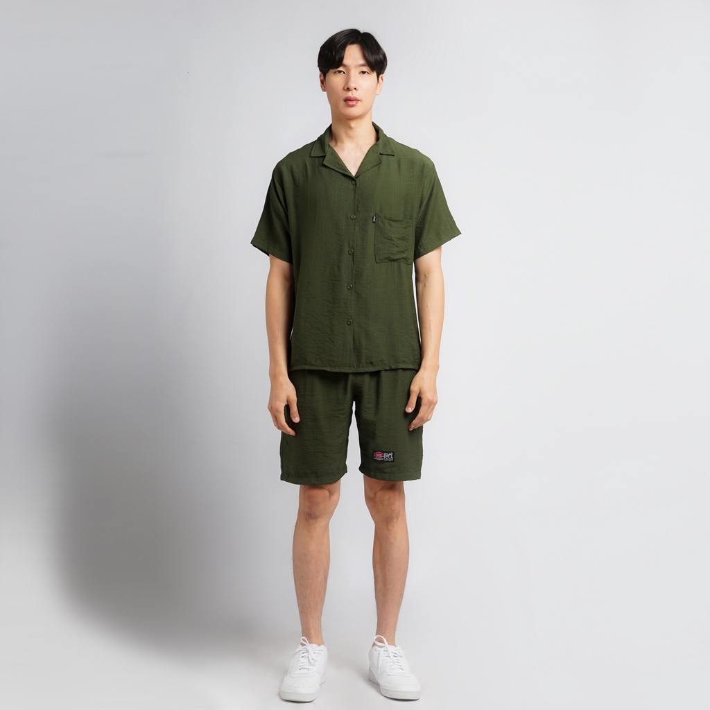 Jual Skemeja one set // Army // set kemeja pria/wanita // baju & celana ...