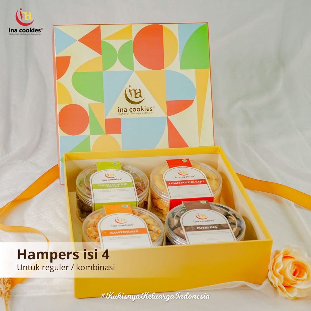 Jual Ina Cookies Hampers Isi 4 Reguler | Shopee Indonesia