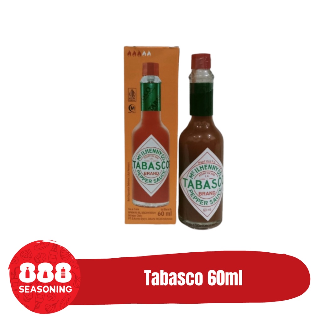Jual TABASCO PEPPER SAUCE (Saus Lada) 60ml | Shopee Indonesia