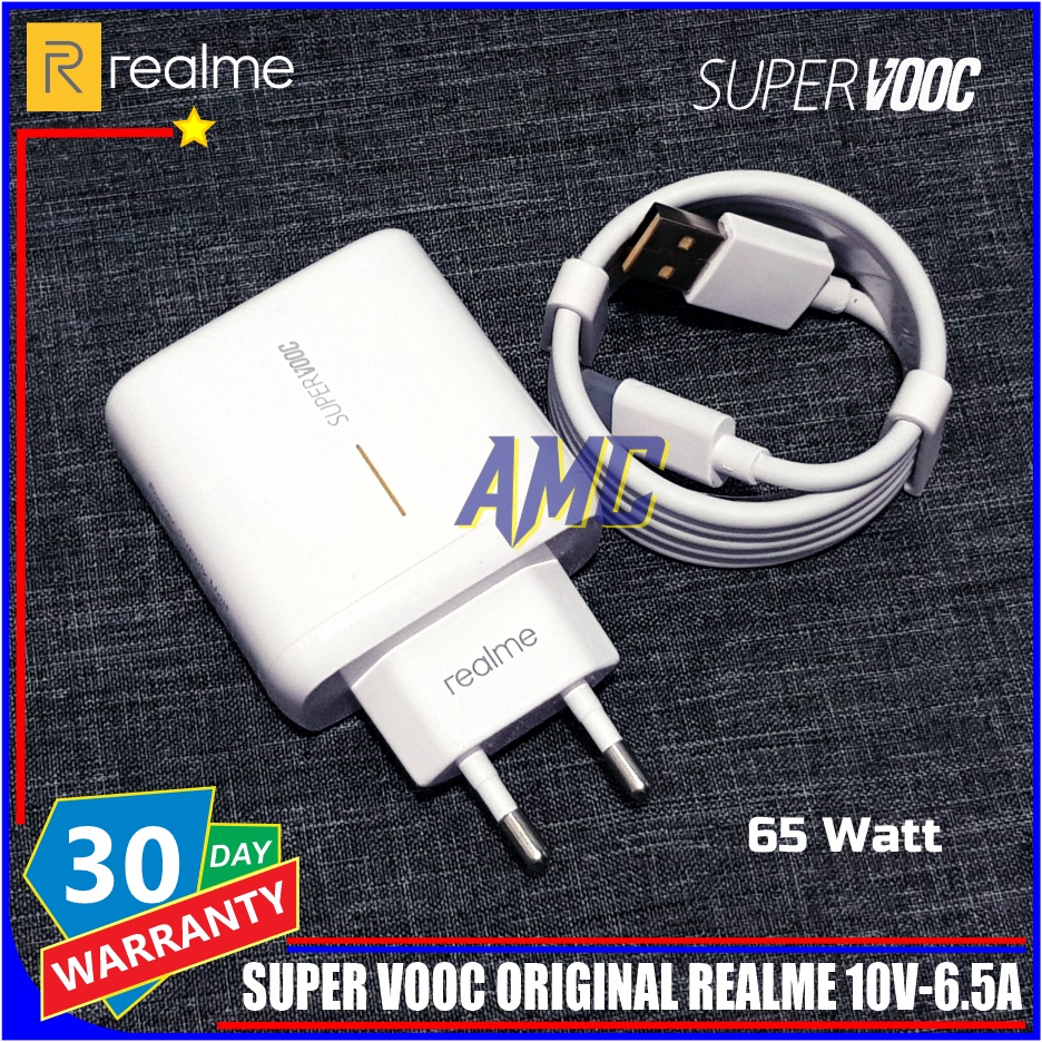 Jual Charger Realme 10 Pro+ 5G SUPERDART ORIGINAL 100% 65 Watt Type C ...