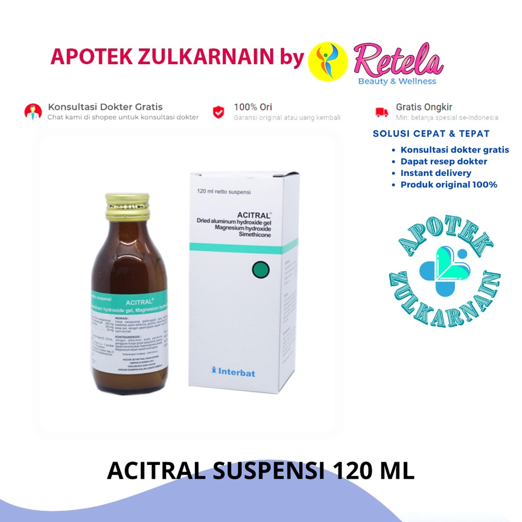 Jual Acitral Syrup 120Ml | Shopee Indonesia