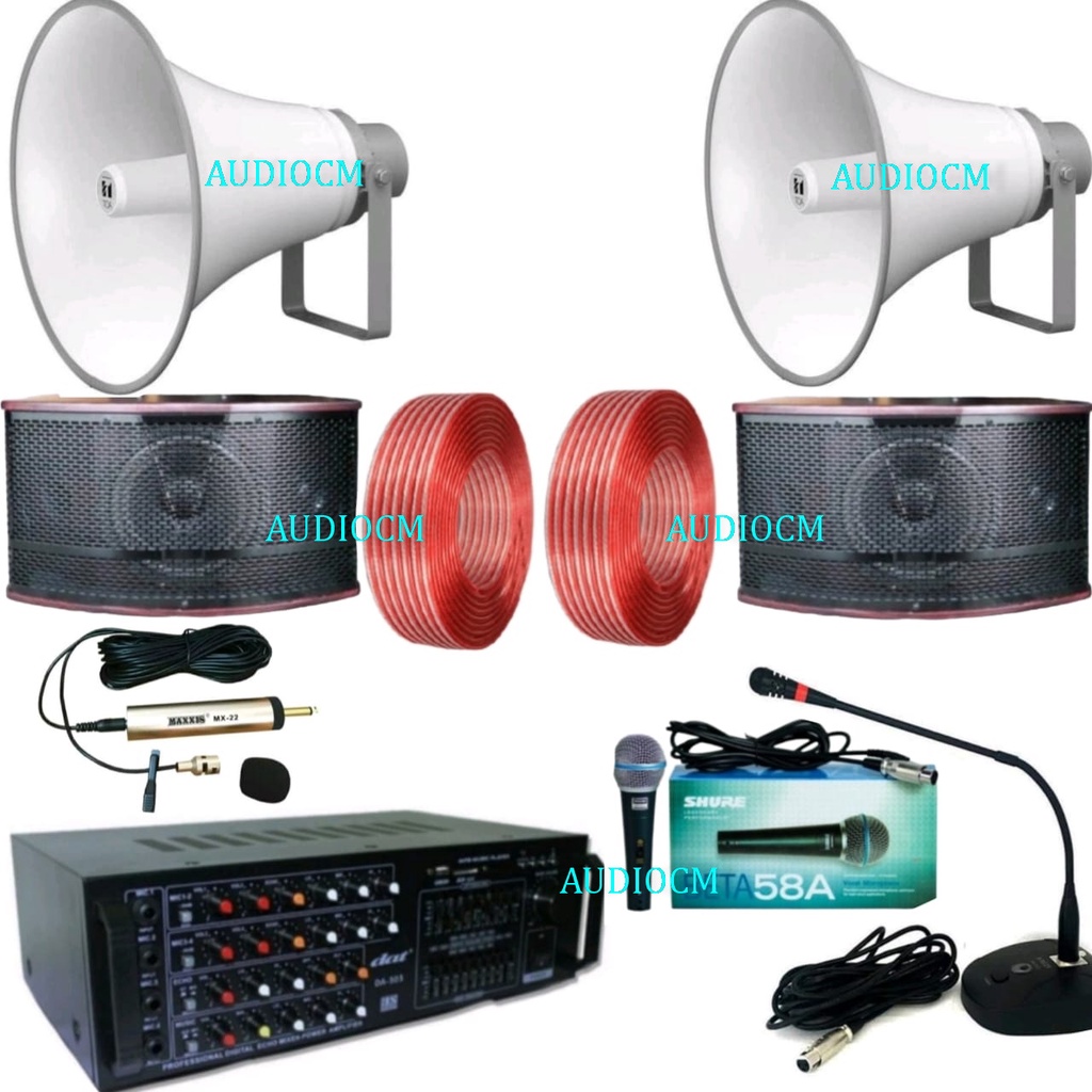 Jual PAKET SOUND SYSTEM TOA MASJID SPEAKER LUAR DAN DALAM PAKET TOA ...