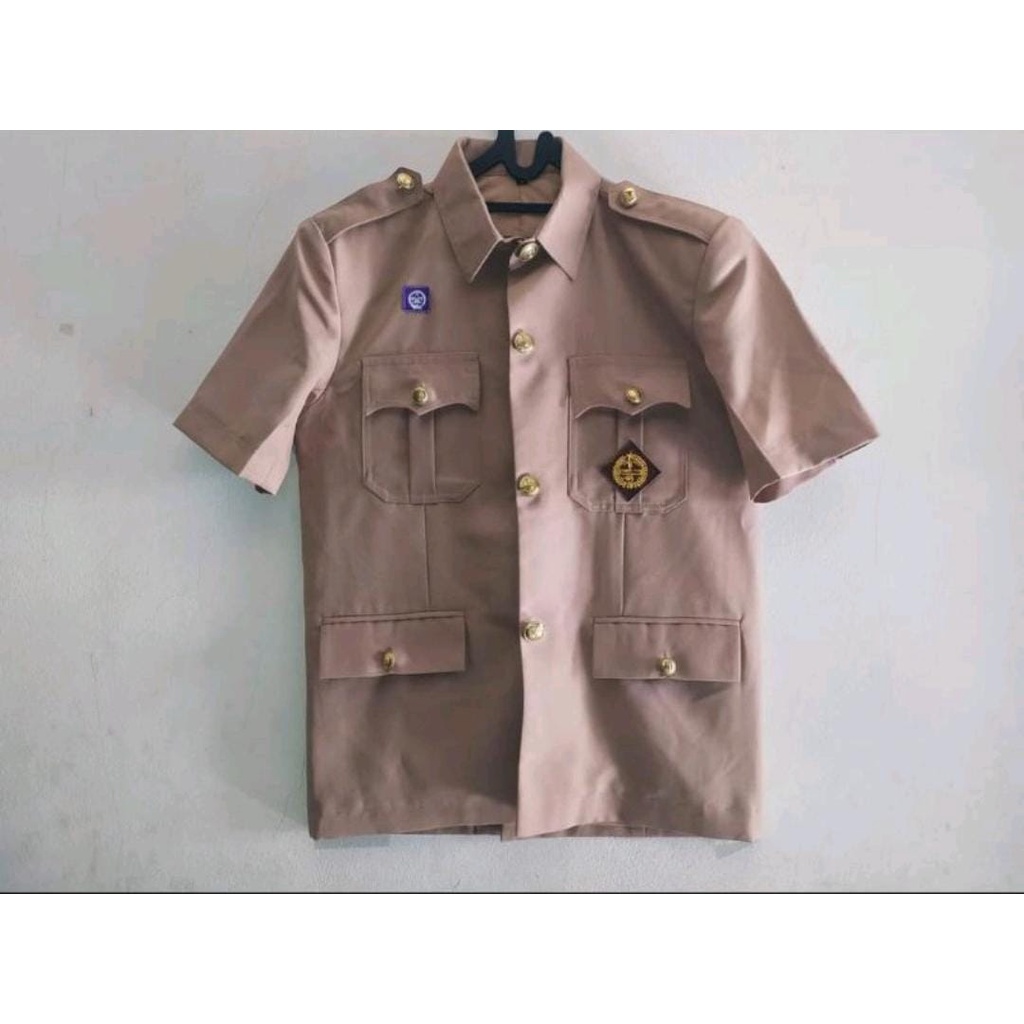 Jual 1 stel SERAGAM PRAMUKA PEMBINA LAKI LAKI/PRAMUKA PDU PEMBINA ...