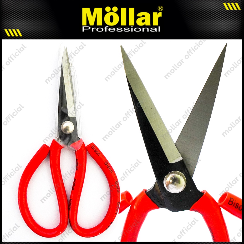 Jual BISON LD-2 Gunting Kodok Potong Seng Kain Serbaguna 8 Inch ...