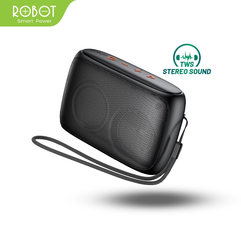Jual ROBOT Speaker Bluetooth Mini Portable Ringan Wireless Bass Super Tipe RB110 Micro SD USB ...