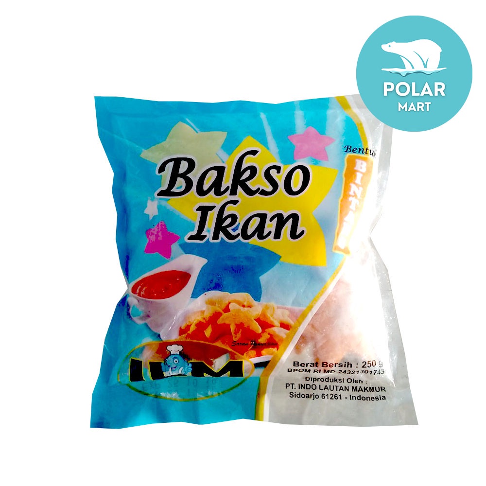 Jual ILM Bakso Ikan Bentuk Bintang 250 Gram (FROZEN FOOD BANDUNG ...