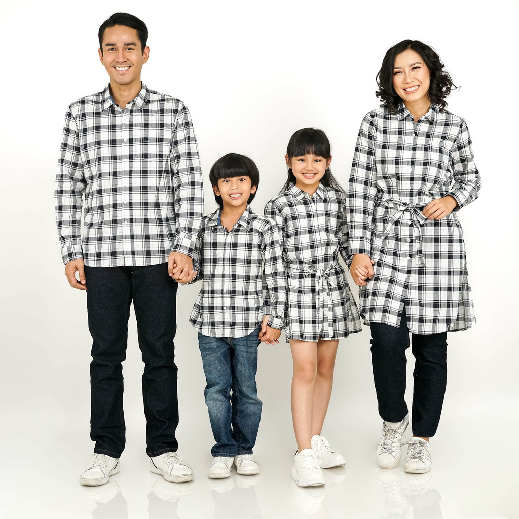 Jual Baju Kemeja Set Cressida Couple Family / Keluarga - HR042X ...