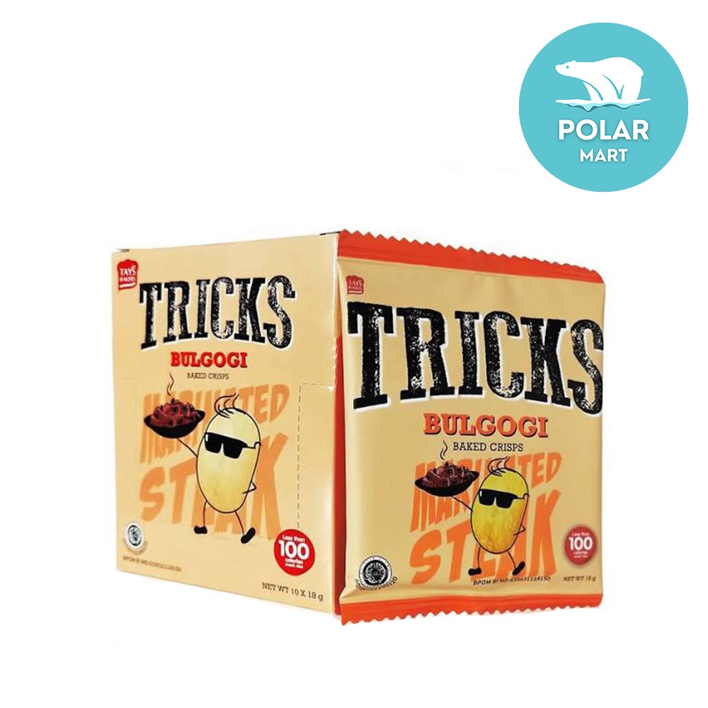Jual Tricks Baked Crisps Kentang Snack Rasa Original / Asian BBQ ...