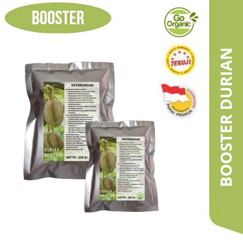 Jual BOOSTER DURIAN - Pupuk Organik Tanaman Penyubur, Pelebat, Mempercepat Pertumbuhan Buah dan ...