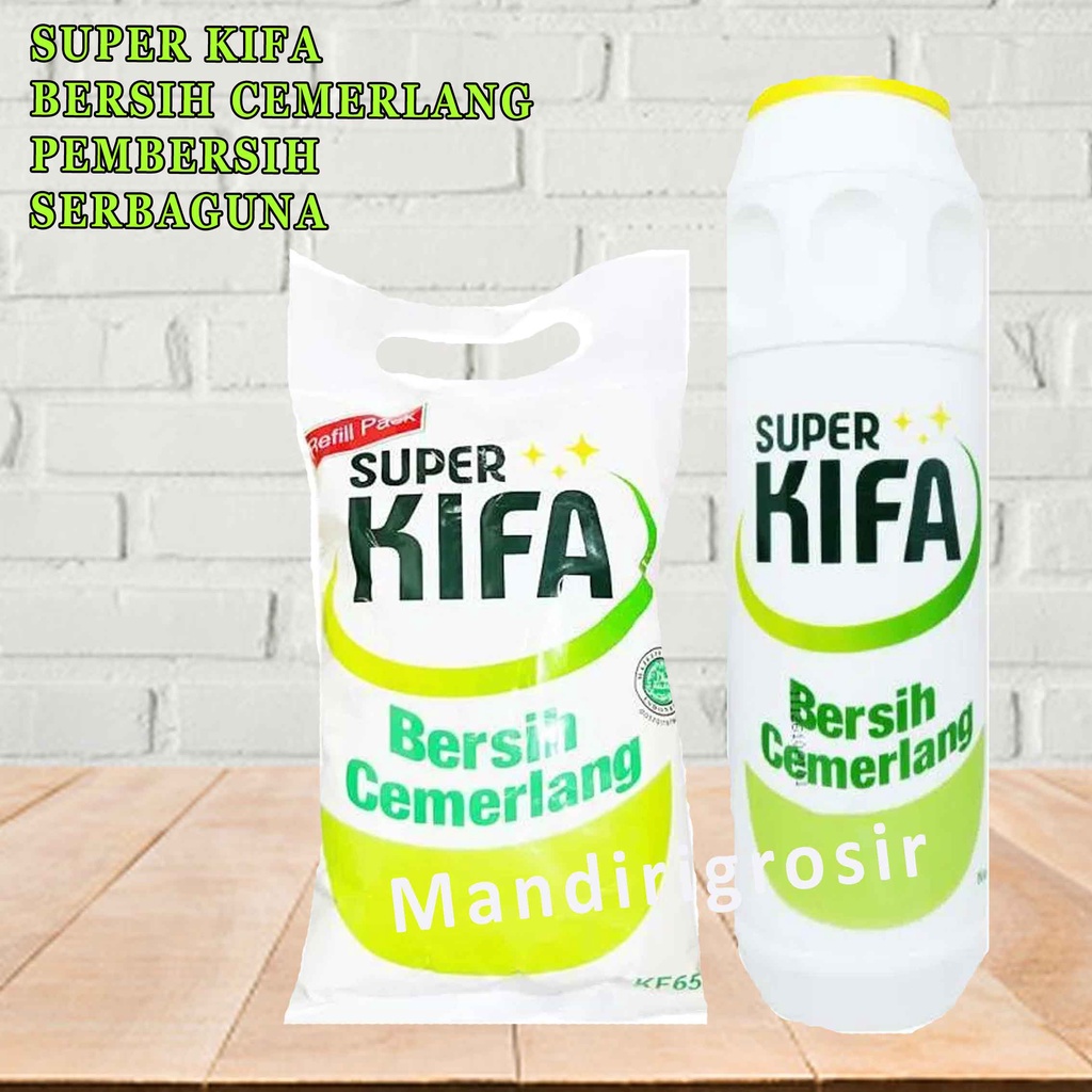 Jual Pembersih Serbaguna* Super Kifa* Pembersih Bubuk* Refill & Botol ...