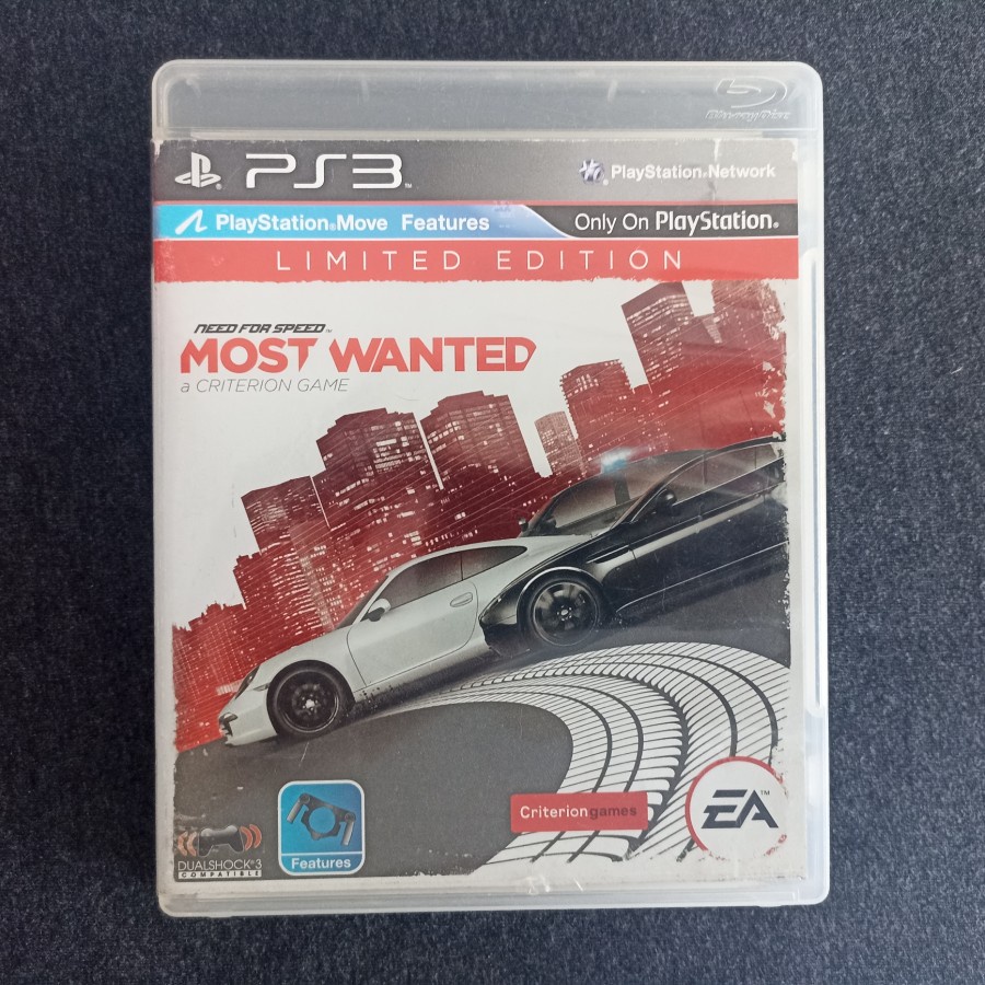Jual BD PS3 Kaset Game NFS Need For Speed Most Wanted | Shopee Indonesia